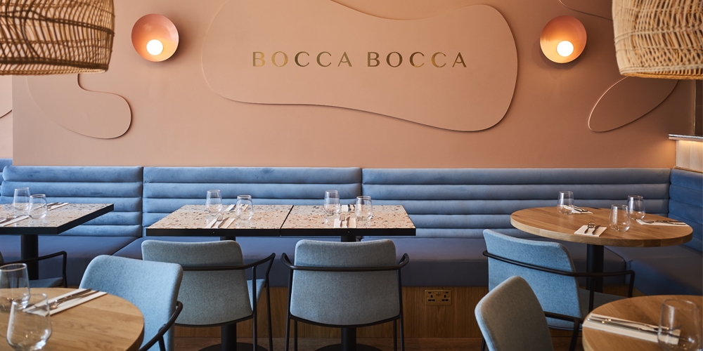 Furniture Supplied to Bocca Bocca Pizzeria, London - Restaurant