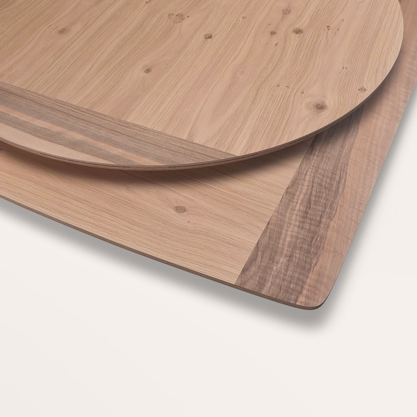 Oak Veneer (Marquetry B) Table Top | Contract Chair Co