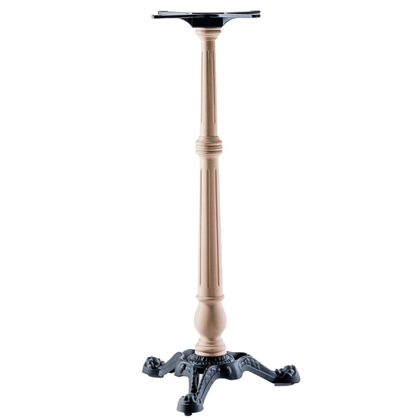 Bistro 3 Leg Wooden Poseur Table Base | Contract Chair Co
