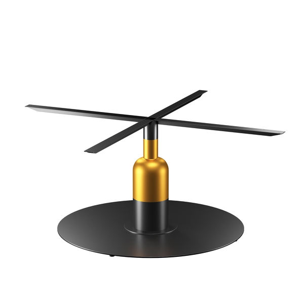 Bullet Gold XXL Dining Table Base - The Contact Chair Company