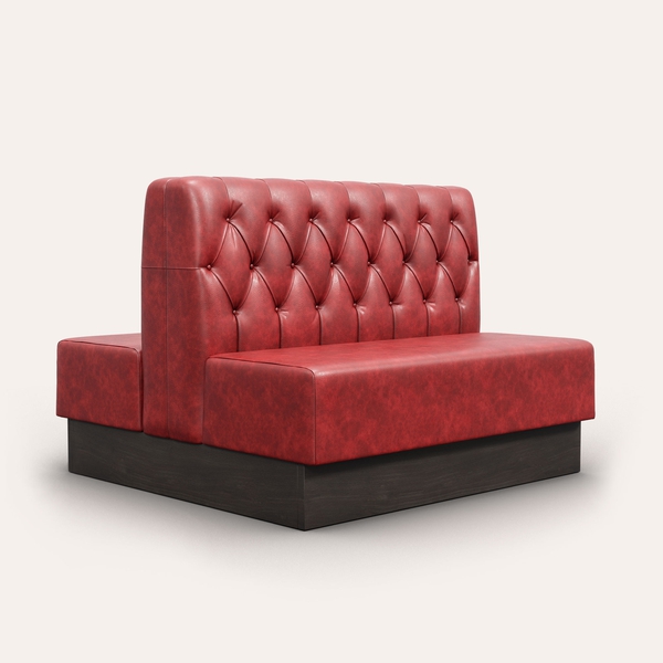 Deep Buttoned Back Banquette (Back-to-Back) | Contract Chair Co