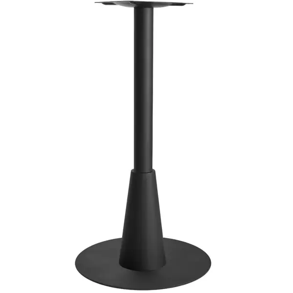 Mars Large Black Poseur Table Base | Contract Chair Co