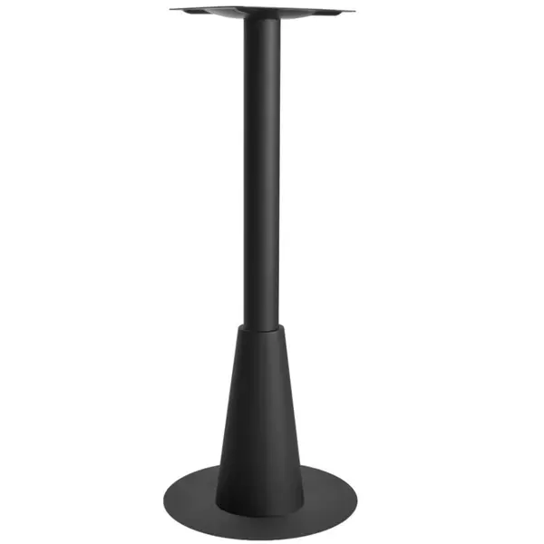Mars Small Black Poseur Table Base | Contract Chair Co