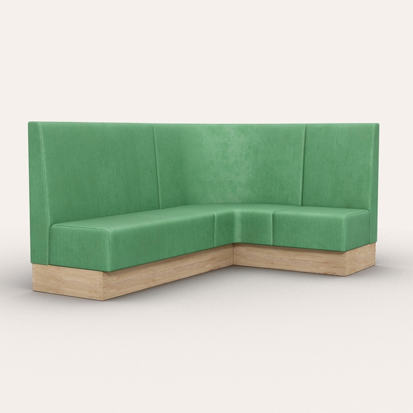 Plain Back Banquette (L-Shaped) - The Contact Chair Company