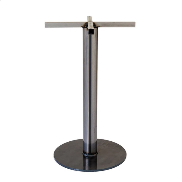 Slim Weld Round Small Dining Table Base | Contract Chair Co