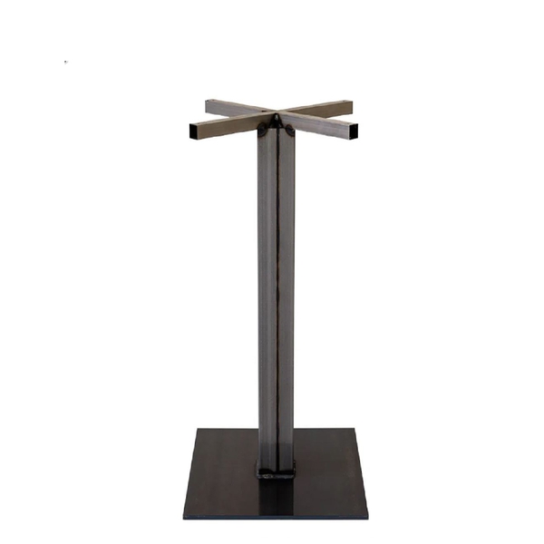Slim Weld Square Small Dining Table Base - The Contact Chair Company
