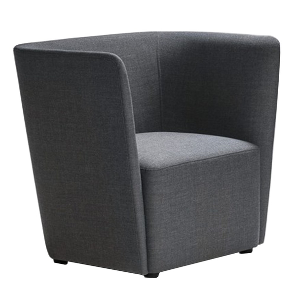 Velour Solid Lounge Chair - The Contact Chair Company
