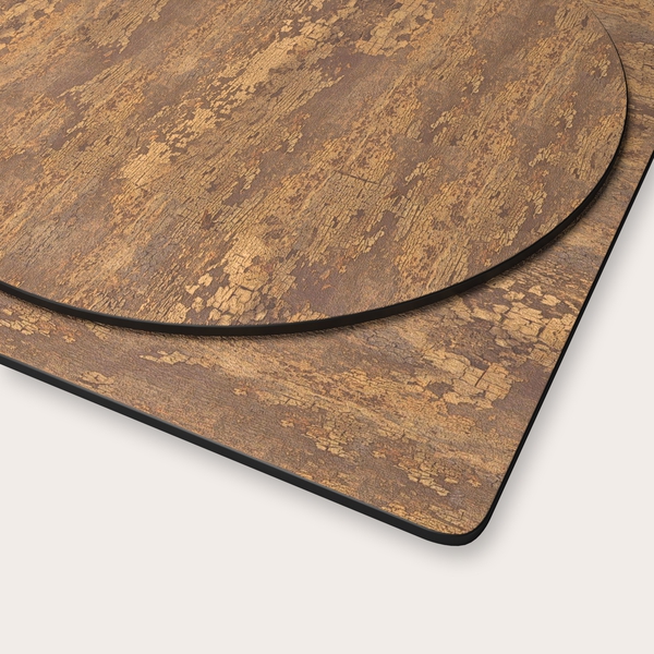 Vintage Copper Solid Core Laminate Table Top | Contract Chair Co