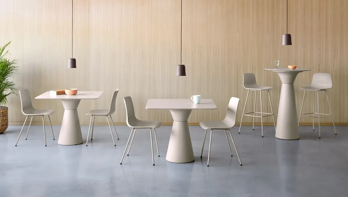 Furniture Trends: Conical Table Bases