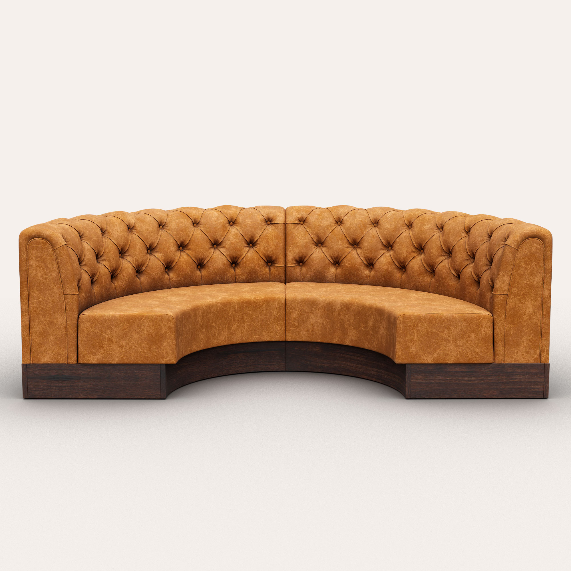 Chester Back Banquette Semi Circle Contract Chair Co